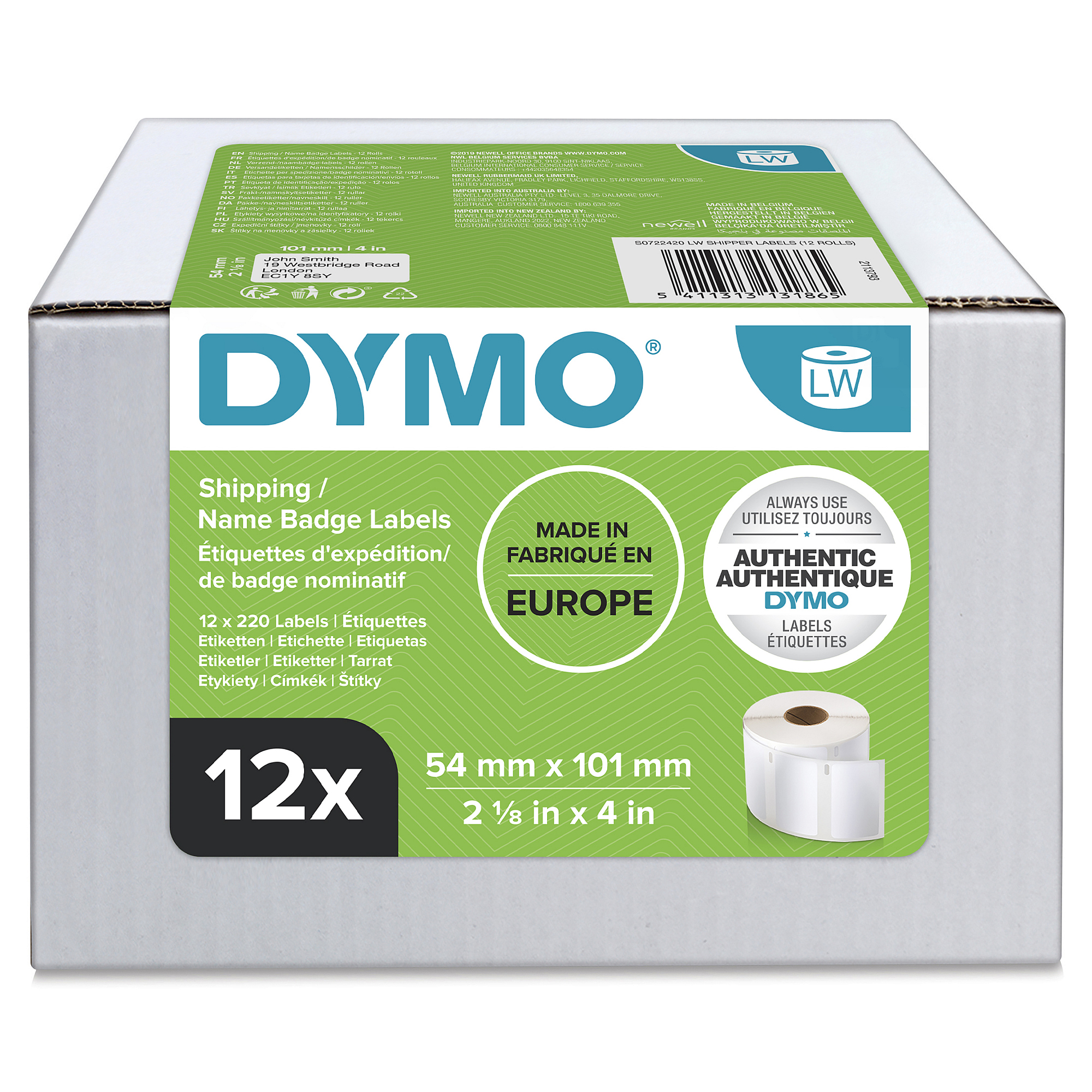Save money with Dymo 99012 BULK Labels - Dymo Label Printers from The ...